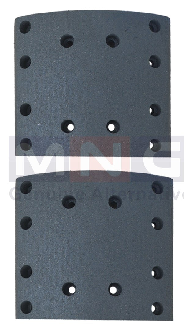 MNG Spare Parts 19555 BRAKE LINING-IMP replaces Brake Lining replaces