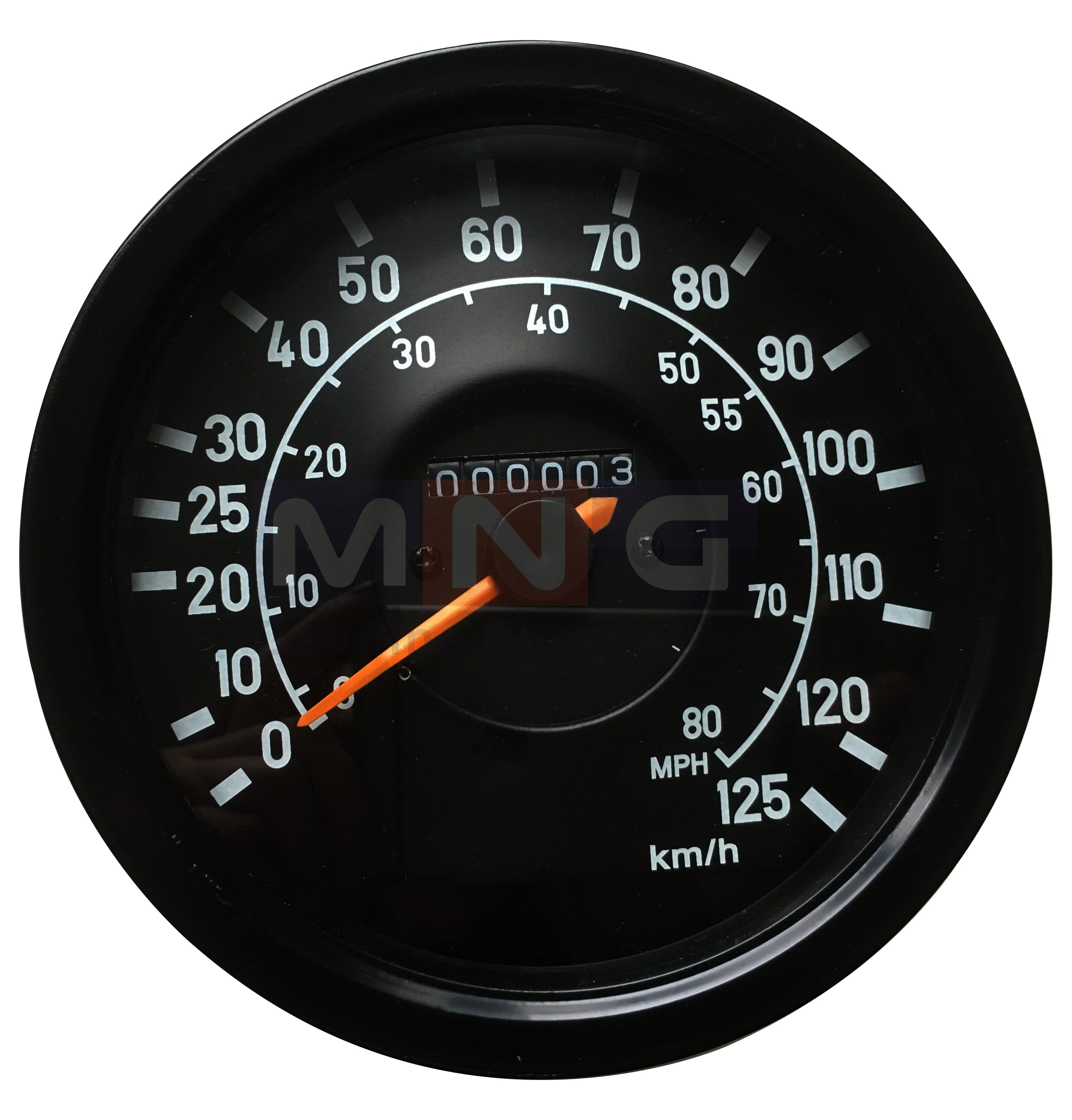 MNG Spare Parts 101-055 replaces Speedo Meter Gauge Black Mercedes 008