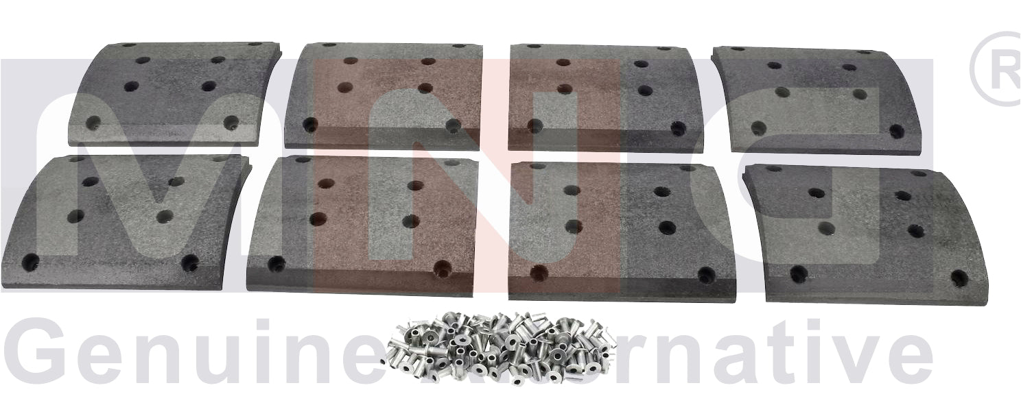 MNG Spare Parts 19488(8PCS SET)ON ORDER replaces Brake Lining Mercedes